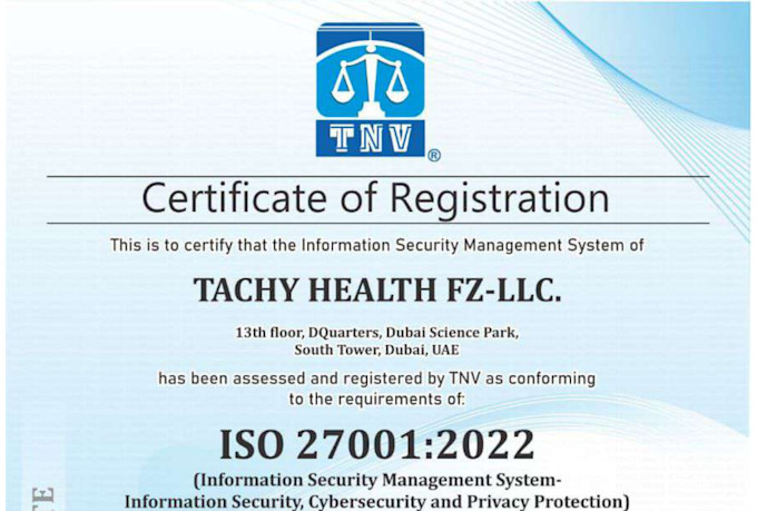 Give iso 9001, 13485, 22716 gmp, 41001, 27701 certification documentation by Laraib_iso | Fiverr